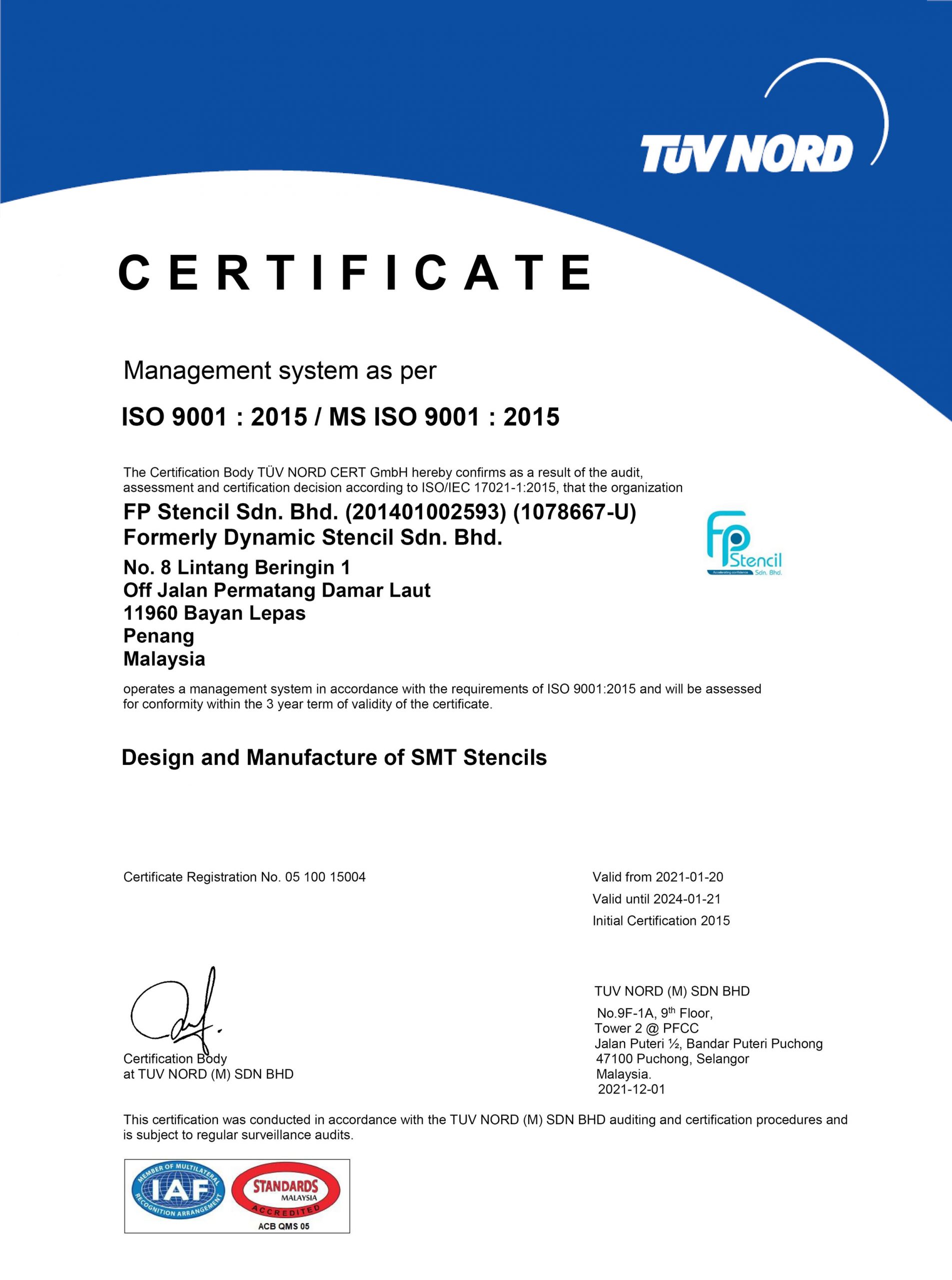 About Us – FP-Stencil